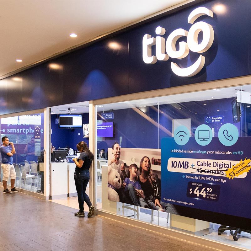 Bienvenido a Multiplaza San Salvador | Tienda: Tigo